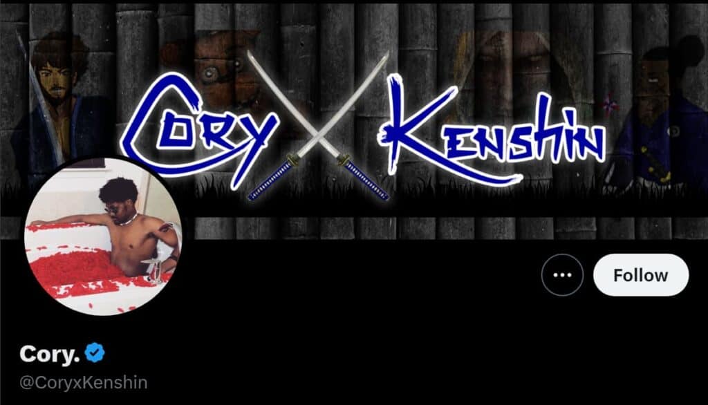 CoryxKenshin complete PC and gaming setup in 2026